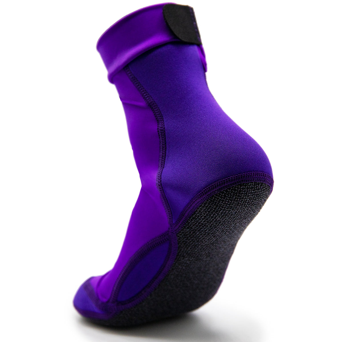 ShocSox Purple Sand Sock for Beach Volleyball and Sand Soccer Players