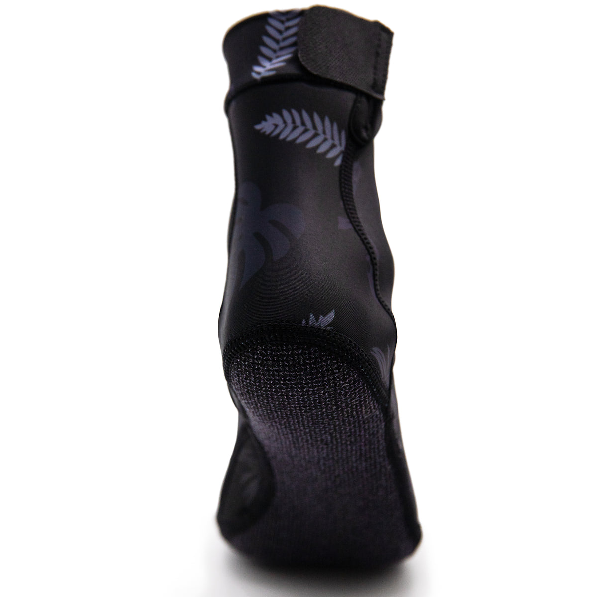ShocSox Black Aloha Sand Sock For Beach Volleyball and Sand Soccer Players